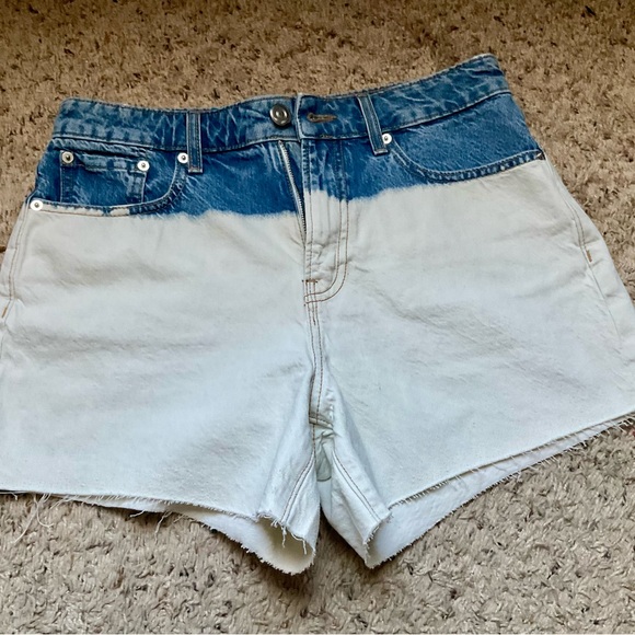 Gianni Bini | Shorts | Gianni Bini Twotoned Blue And White Womens Denim ...